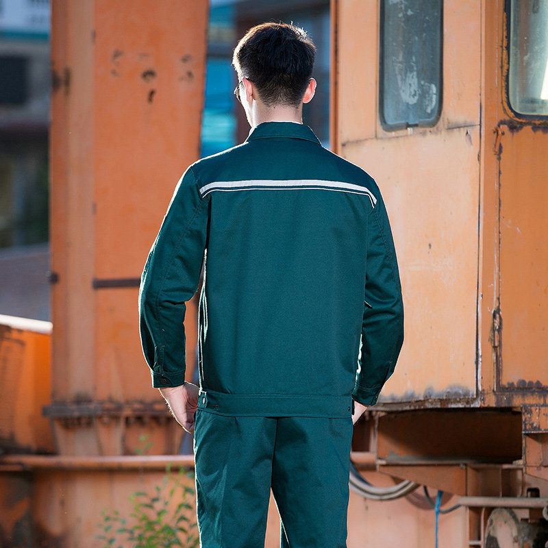 [USD 29.86] Engineering clothing suit male autumn and winter car ...