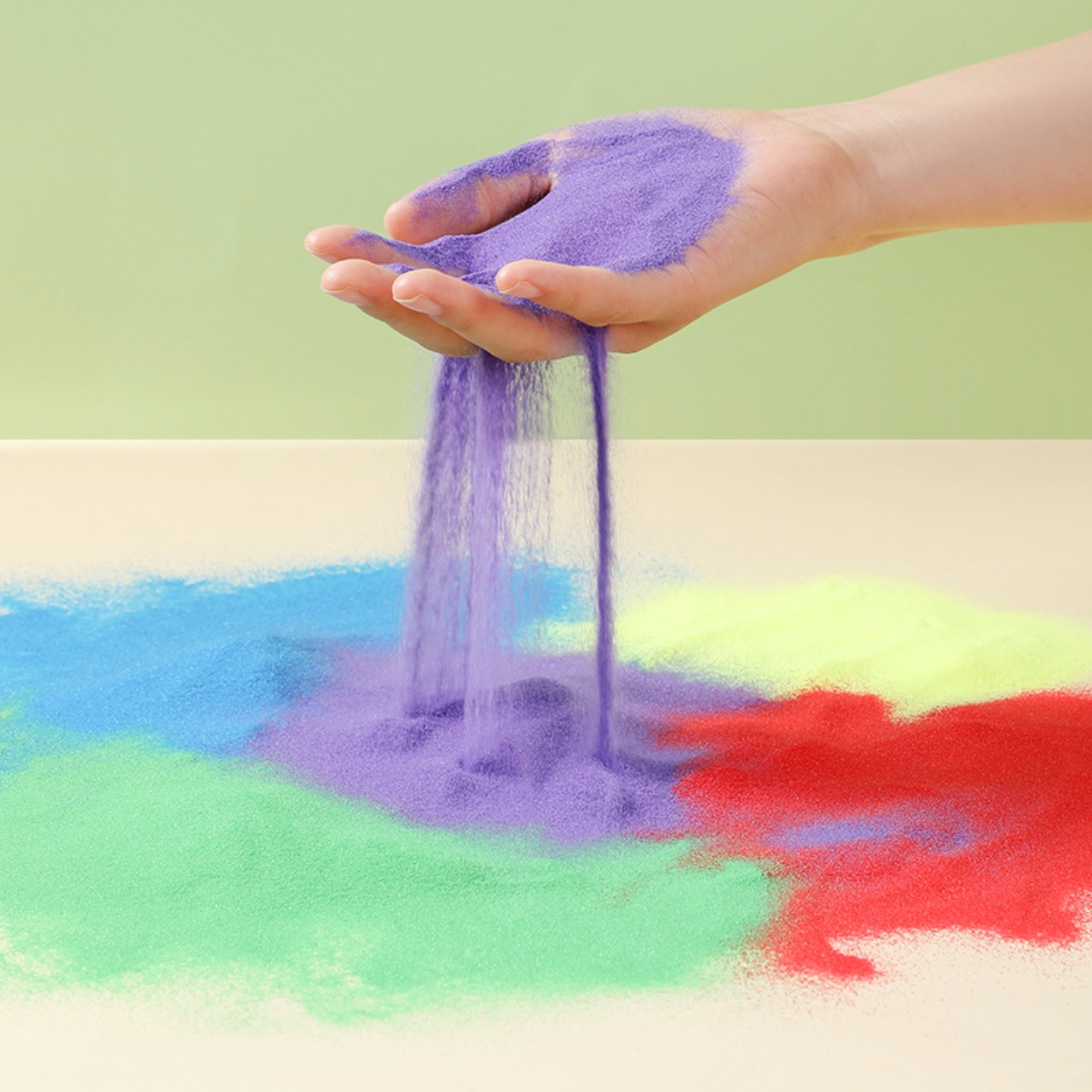 The latest recommendation in 25 years: colored sand and fine sand to ...