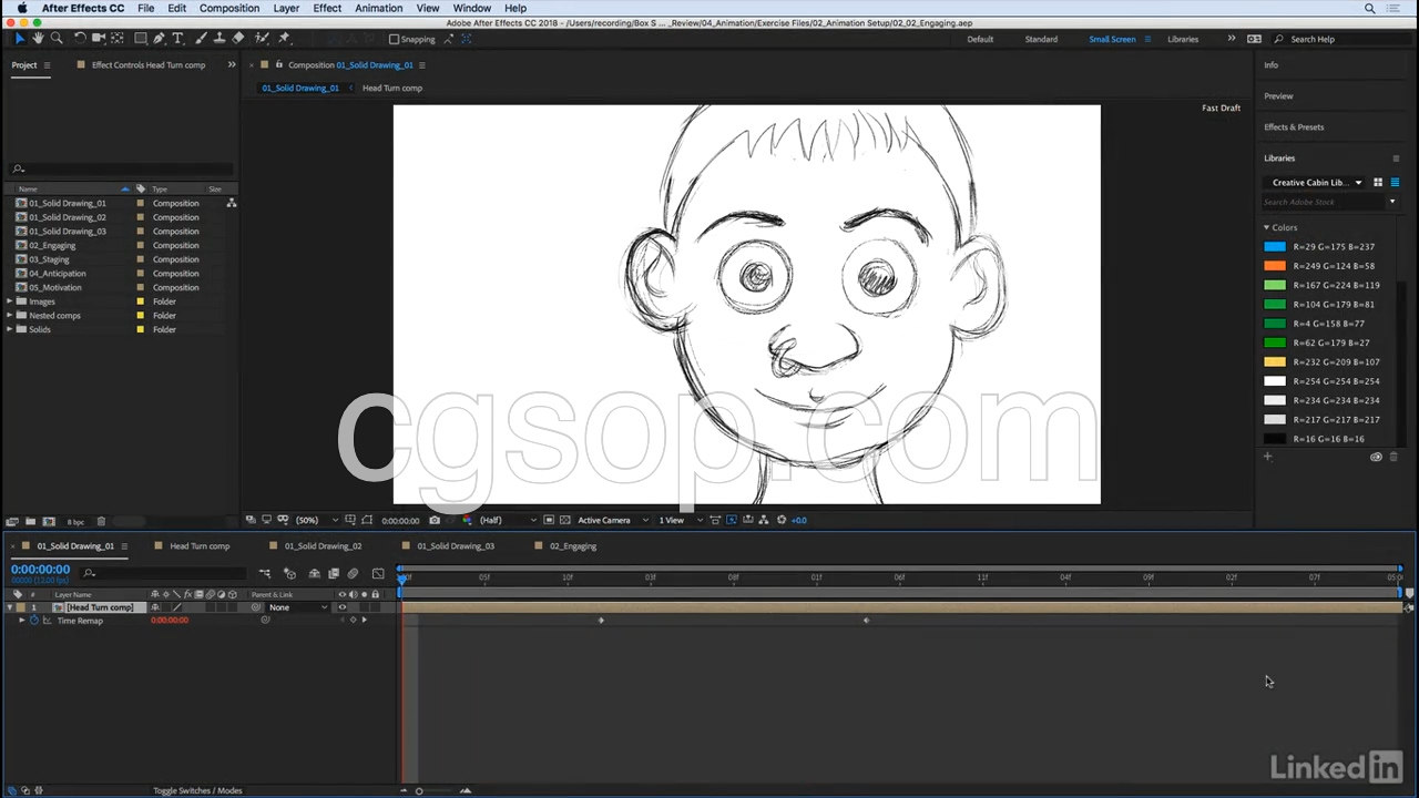 after effects动画设计制作教程_视频素材资源网 CGSOP.com
