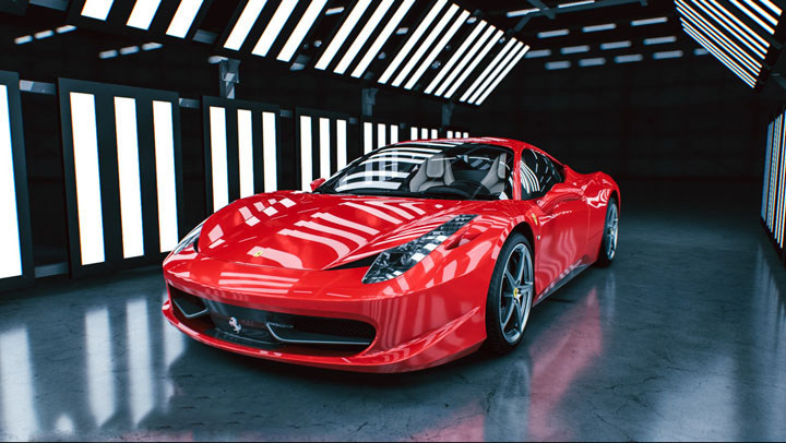 200个C4D车漆汽车材质预设+5组Cinema 4D室内摄影棚环境场景预设_影视动画素材网