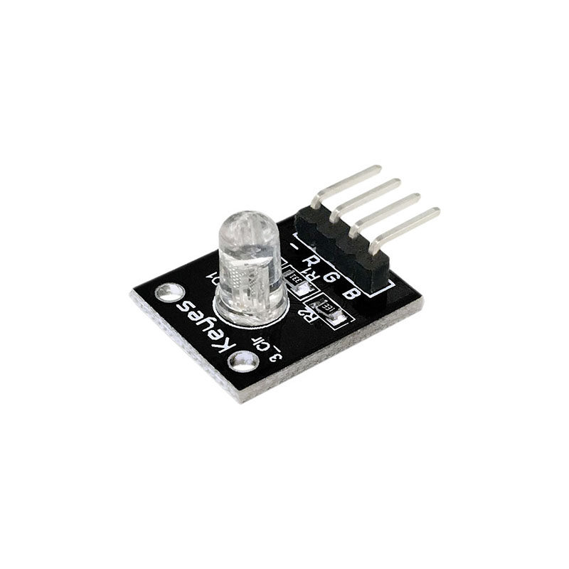 KEYES 3-Color Full-Color RGB Emitting LED Sensor Module for Arduino ...