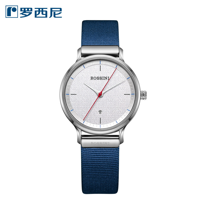 [USD 587.32] Rossini Watch Men's Quartz Waterproof Live Series Simple ...