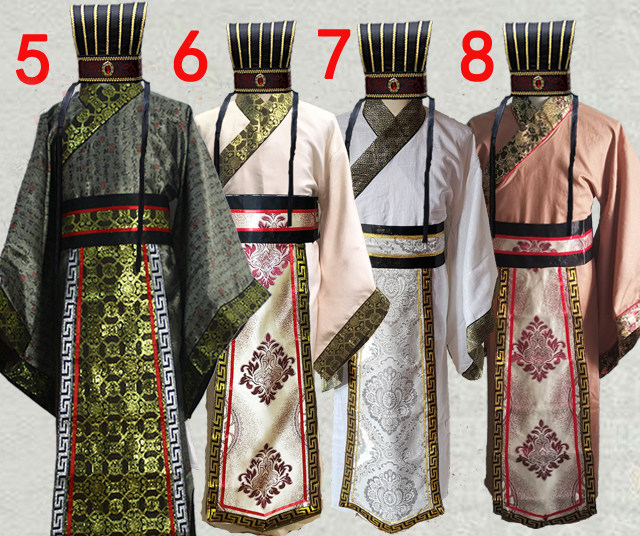Ancient costumes, masculine costumes, Tang costumes, Qin Dynasty ...