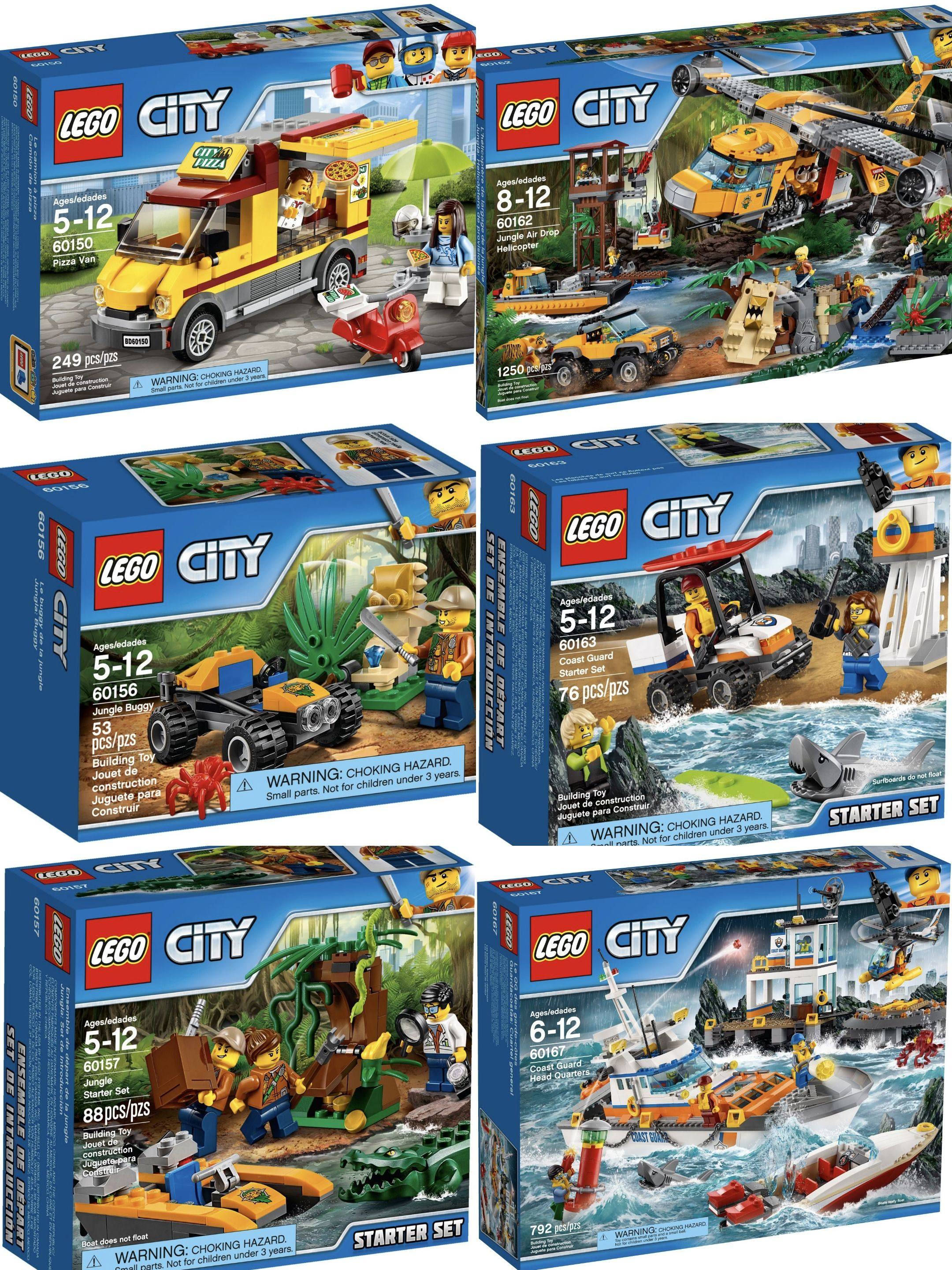 LEGO乐高城市系列60150/60156/60157/60162/60163/60167大绝版6