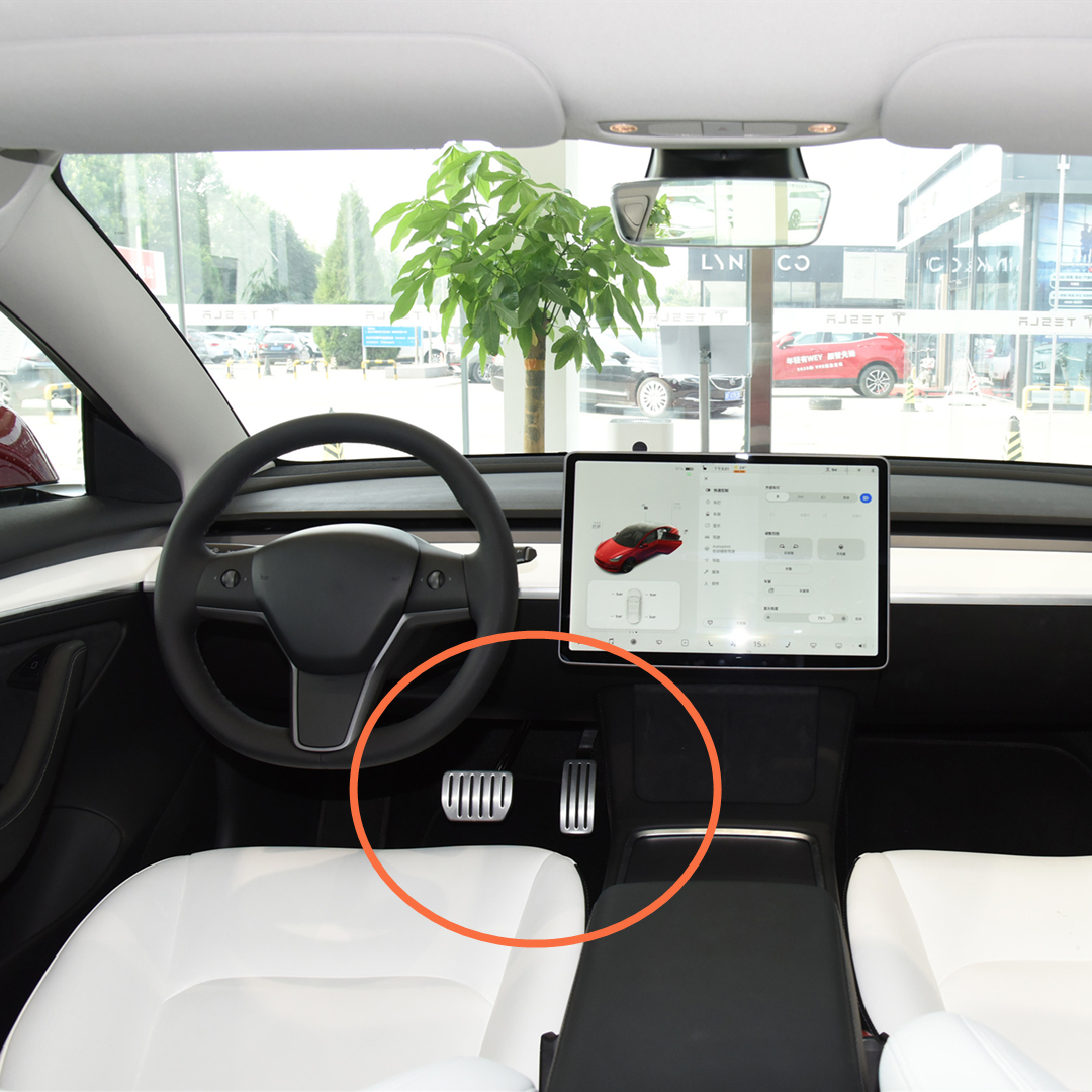 特斯拉Model 3/Y专属！金属刹车踏板升级，驾驶体验全面进化！-驾驶室脚踏板-淘宝好物网