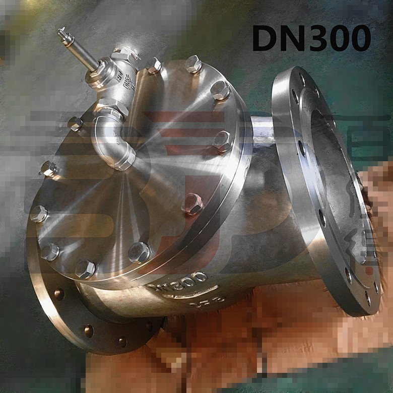 ZBSF all stainless steel steam flange solenoid valve High temperature flange solenoid valve DN25 ...