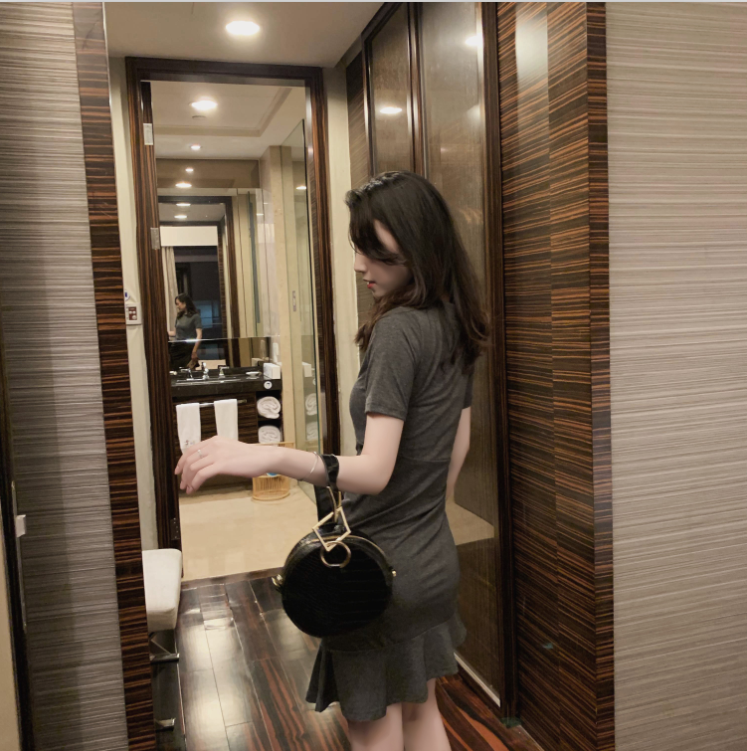 DearGod正韓女裝2022新款女心機設計感流行裙子洋裝小個子性感連身裙荷葉邊包臀魚尾裙 - 運天生活館 - iOPEN Mall