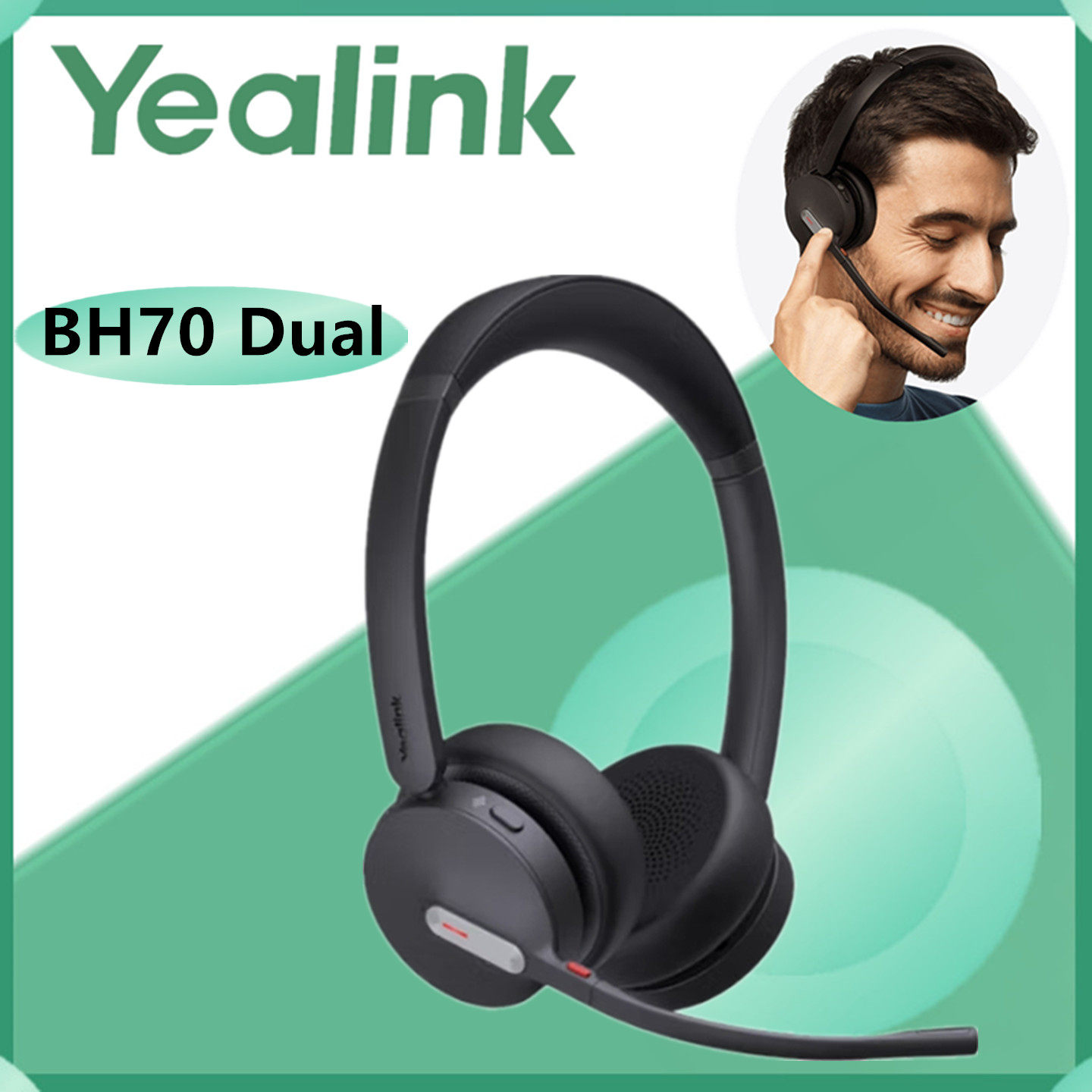 Yealink亿联BH70/BH72：开会神器+蓝牙无线耳机，办公娱乐两不误！Teams版深度测评！-普通头戴耳机-淘宝好物网