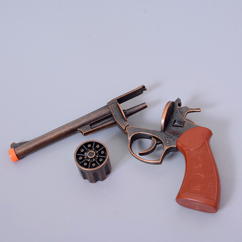 Smashing gun metal gun revolver foreign cannon toy gun cowboy gun retro ...