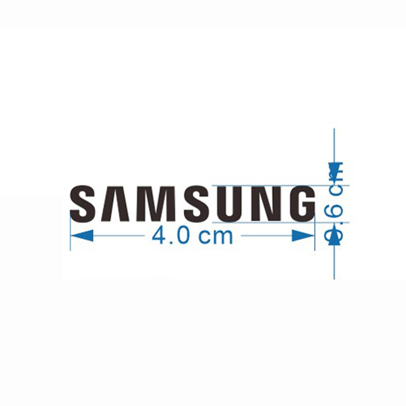 [USD 4.52] samsung logo metal stickers Samsung logo stickers Laptop ...