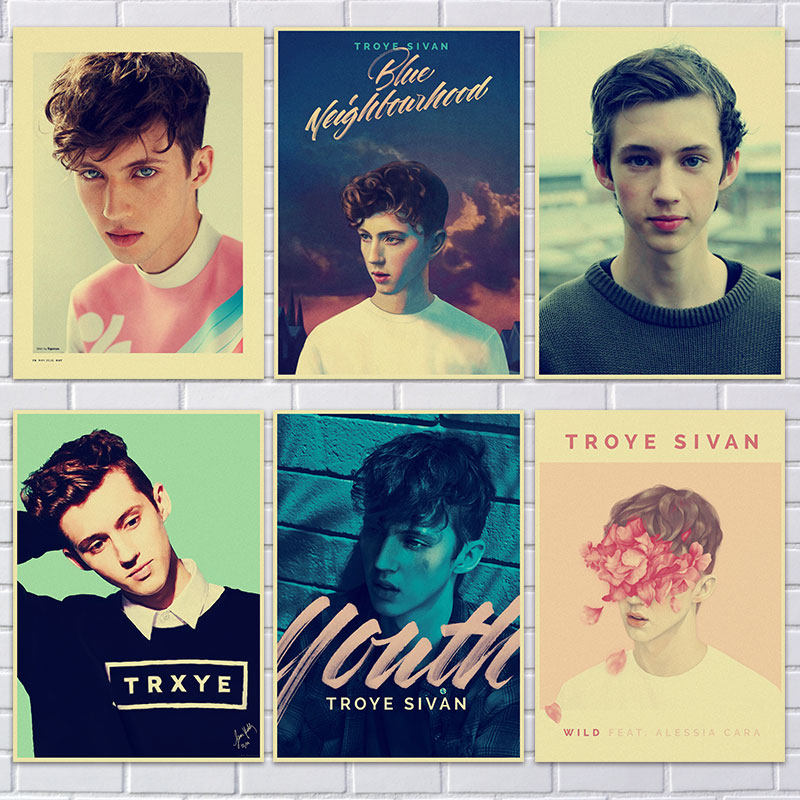 Troye Sivan poster Troye Sivan European and American star album cover ...