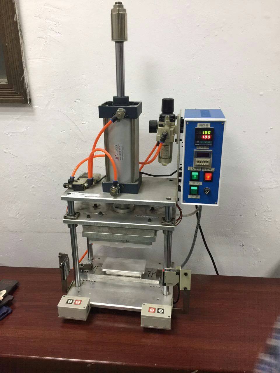 [USD 681.61] Pneumatic thermal welding machine plastic column thermolt ...