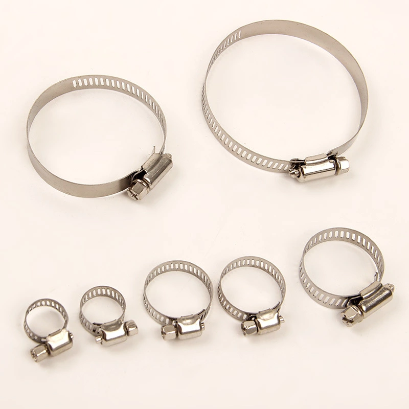 [USD 3.97] Stainless Steel Clamp Throat Hoop Electric Wire Hoop Pipe ...