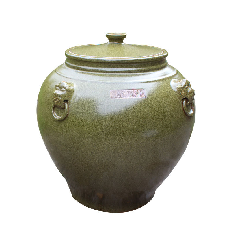 Rice tank ceramic with lid 100kg rice drum 25kg storage tank with lid ...