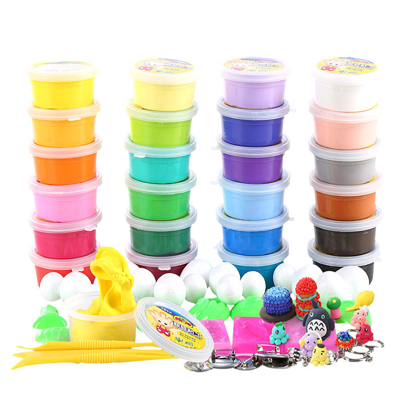 Ultralight Clay 24 Color 36 Color Nontoxic Plasticine Color Mud Space ...
