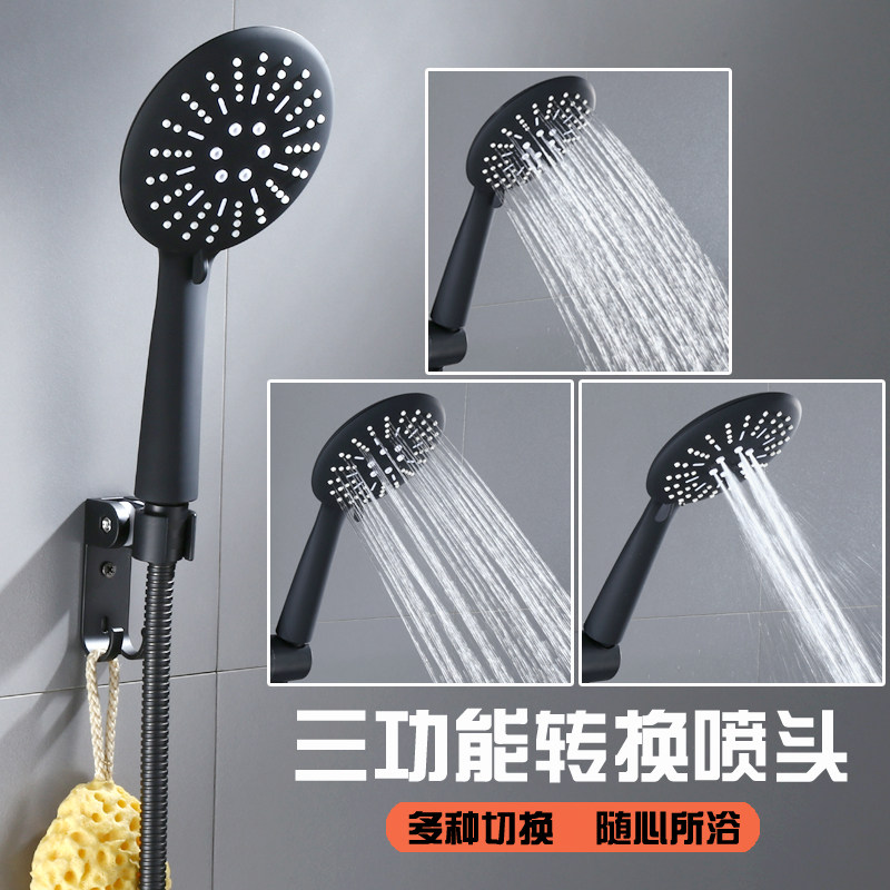 汉斯格雅26777007双飞雨手持顶喷恒温浴缸龙头淋浴管花洒软管套装：奢华浴室必备神器，开启你的沐浴新体验！-普通花洒套装-淘宝百科网