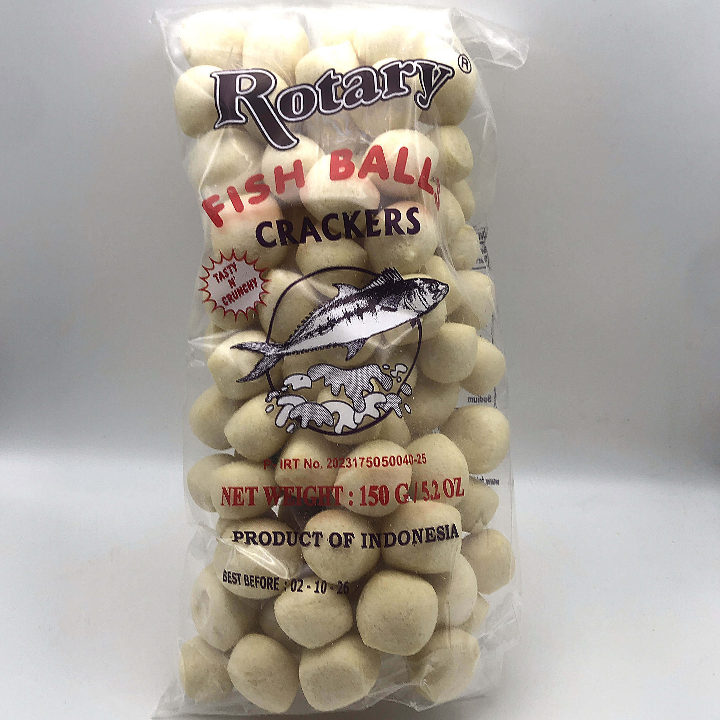 印尼即食魚波球ROTARY 膨化零食特色小吃FISH BALLS CRACKERS