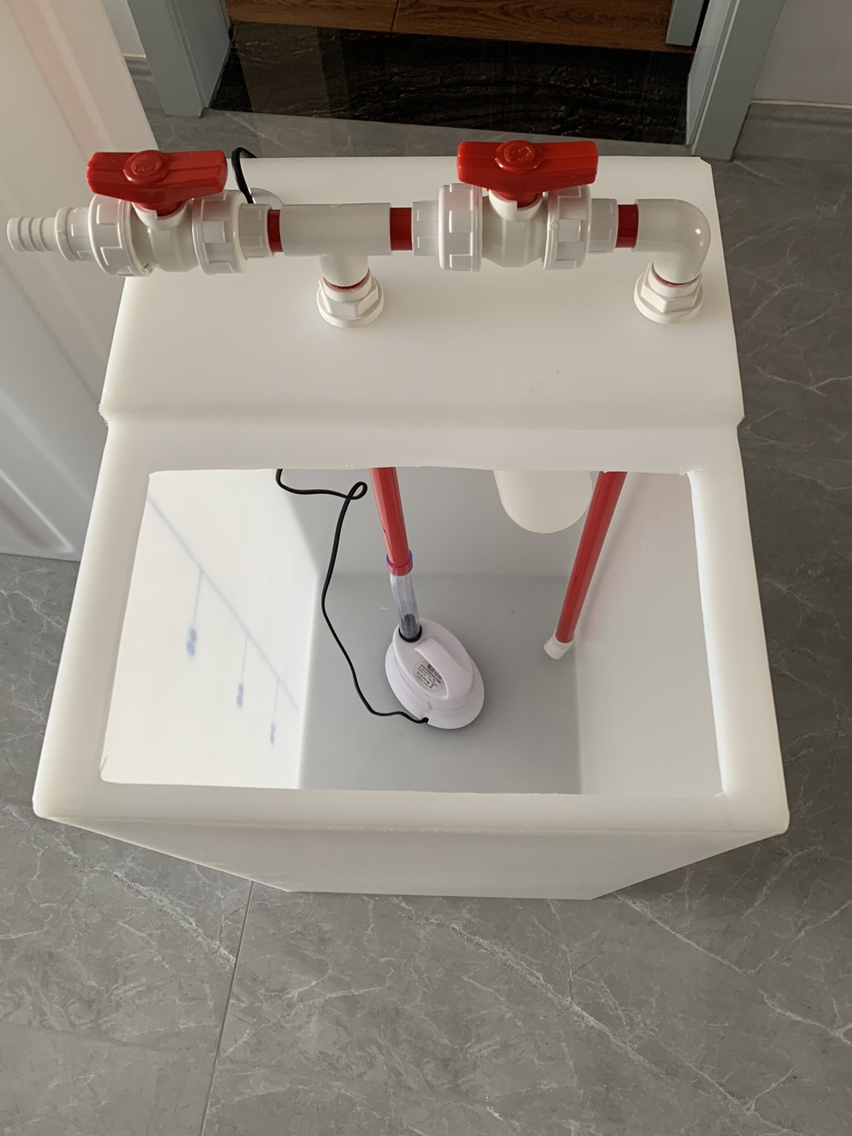 [USD 15.71] Sea tank salt barrel automatic circulating salt fish tank ...