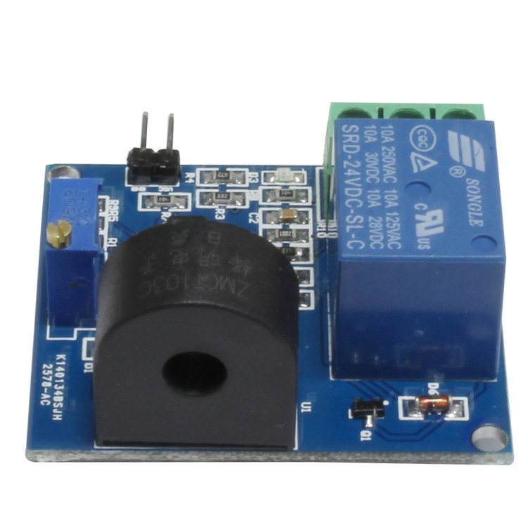 Elsie 5A Overcurrent Protection Sensor Module AC Current Detection Sensor 24V Relay