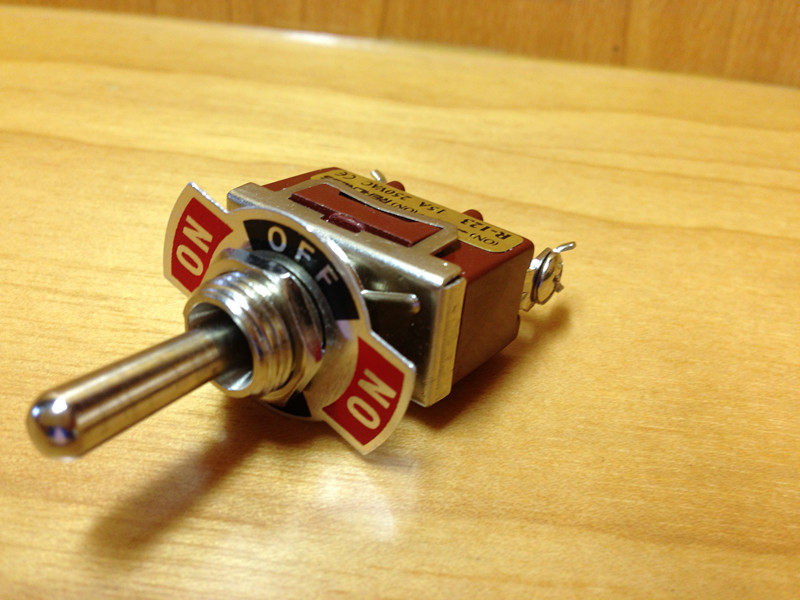 Button Switch 3-pin Dual Reset Rocker Head Rocker Arm Ping-Pong Power ...