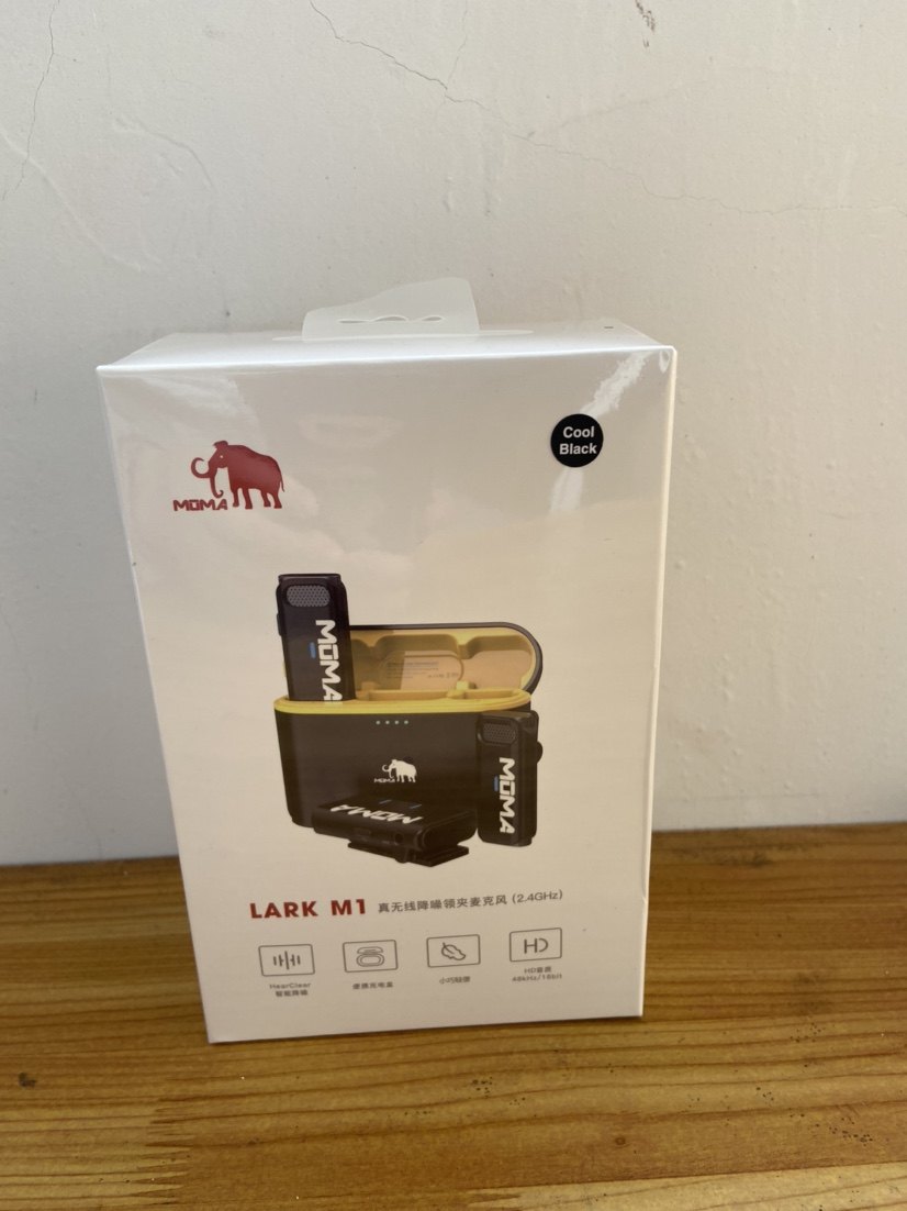 🎤猛犸MOMA LARK M1无线麦克风，音质革命，一拖二轻松搞定！⚡-电脑麦克风/话筒-淘宝好物网