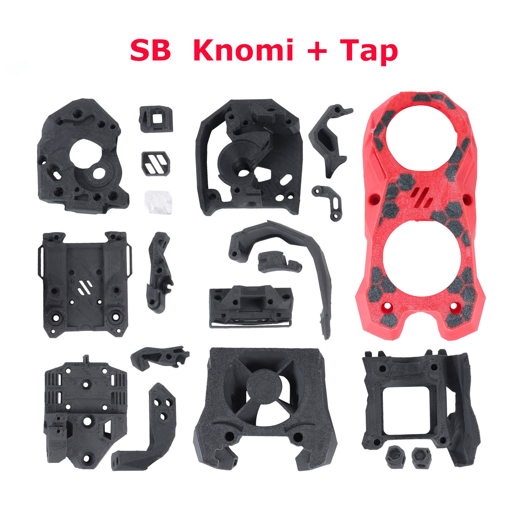 Voron2.4三叉戟Stealthburner擠出機噴頭打印件 Knomi Tap 易生