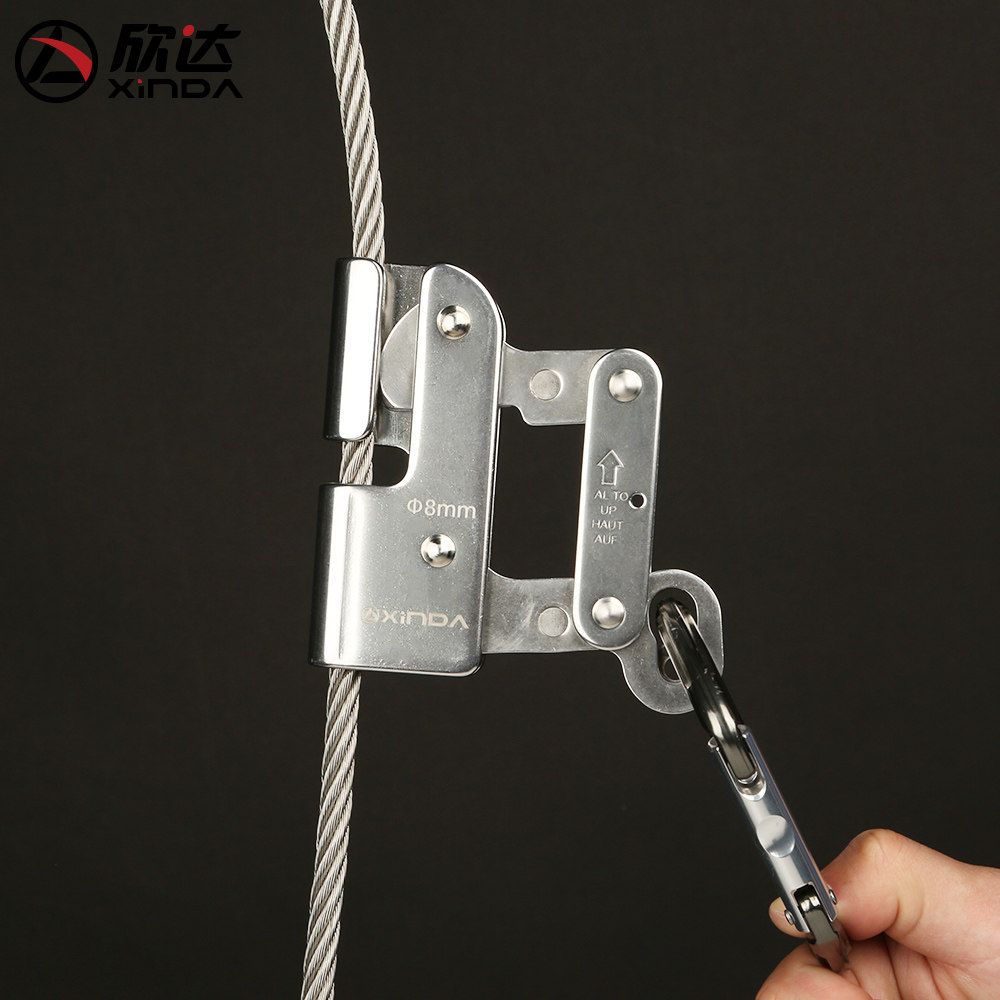 [USD 101.16] Hinda steel wire rope anti-fall self-locking device anti ...