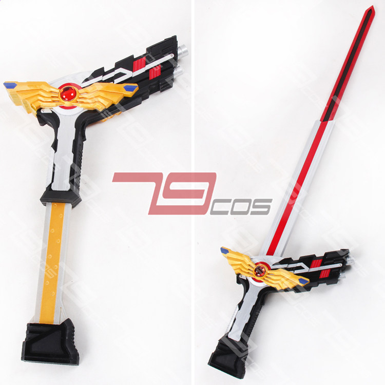 全网首发！79COS假面骑士Kiva Ixa爆发形态装备测评🔥IXA圣剑竟让我梦回2008年？!-COSPLAY配件-淘宝好物网