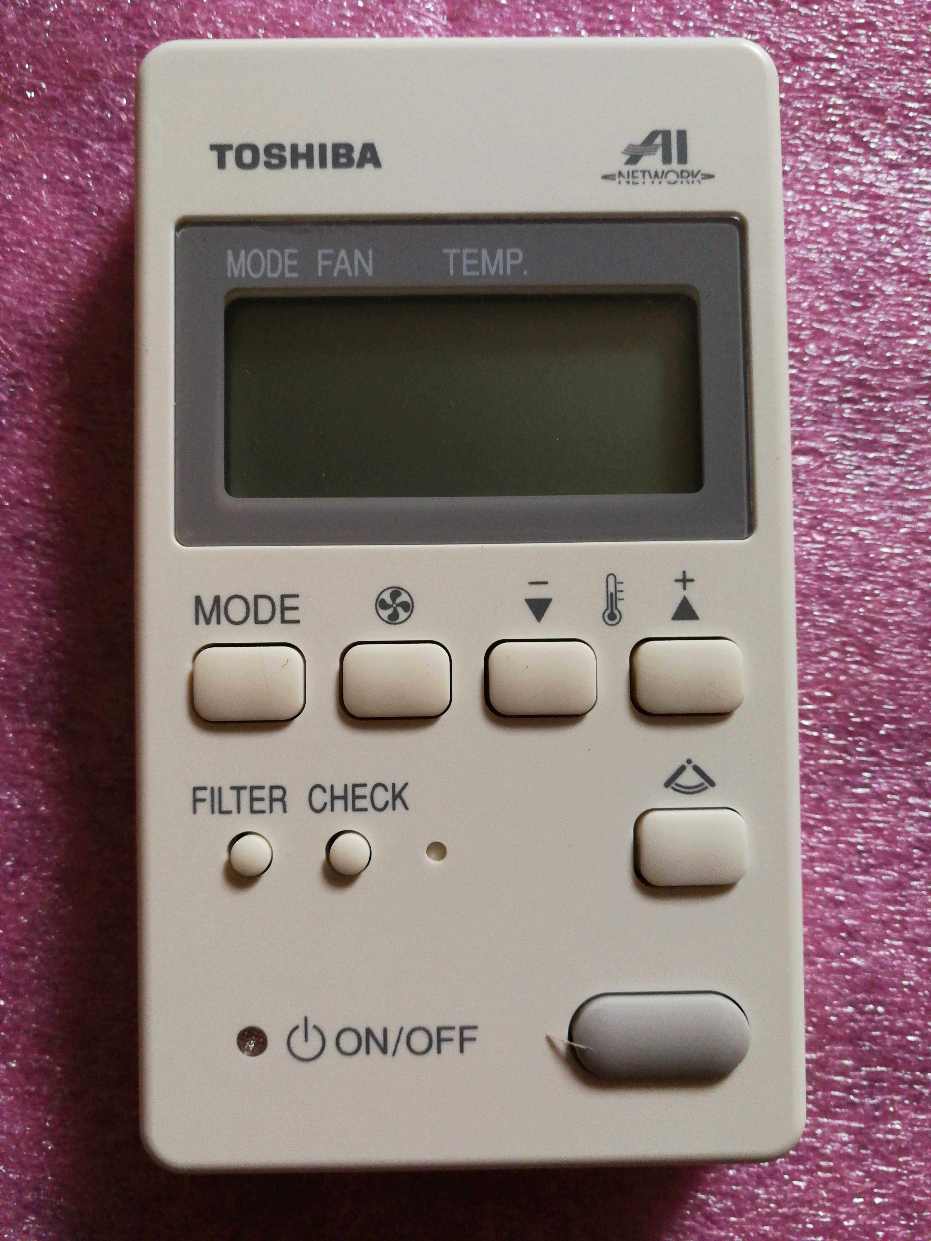 Original Toshiba central air conditioning duct machine wire controller ...