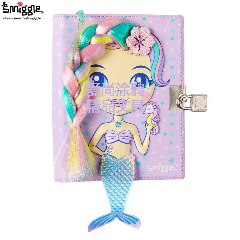 [USD 42.25] Spot Aussie smiggle new cartoon cute with lock diary ...