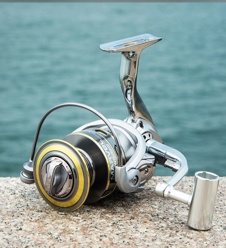 Japan imports all-metal fishing wheel 15-axis spinning wheel Sanda Diao ...