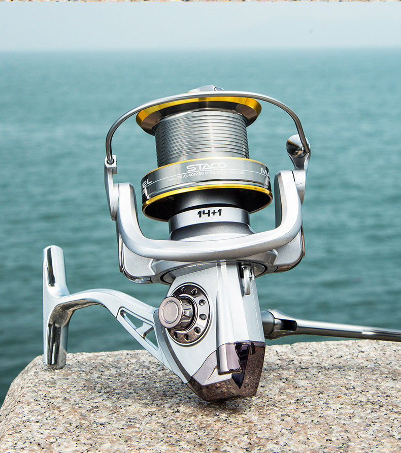 Japan imports all-metal fishing wheel 15-axis spinning wheel Sanda Diao ...