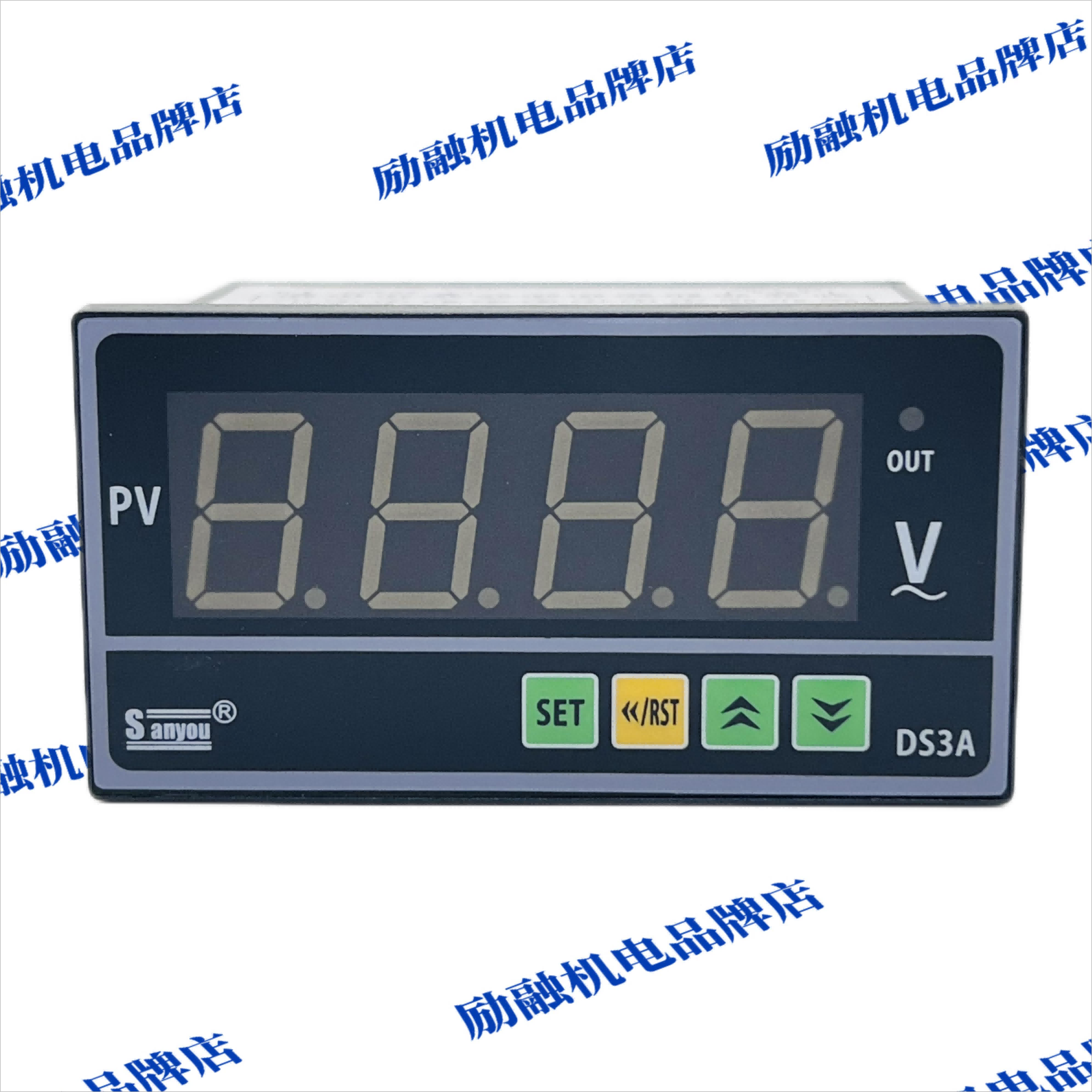 Sanyou sanyou DS3A-DV±75mV DV10 DS9A DS7A DS3A smart DC voltmeter