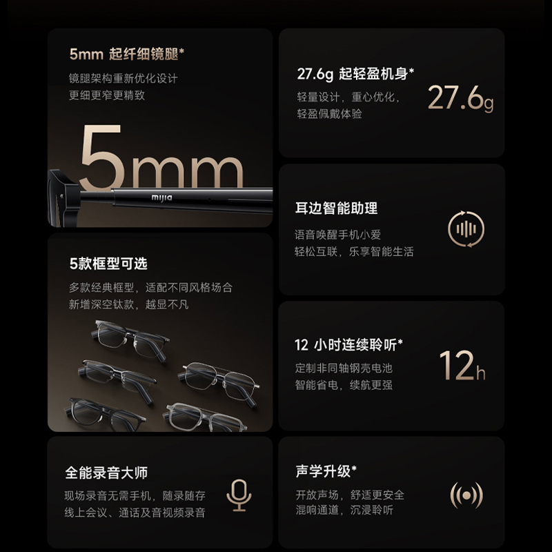 戴副眼镜还能录音+语音唤醒？这波科技真敢想！_智能眼镜_淘宝数码网