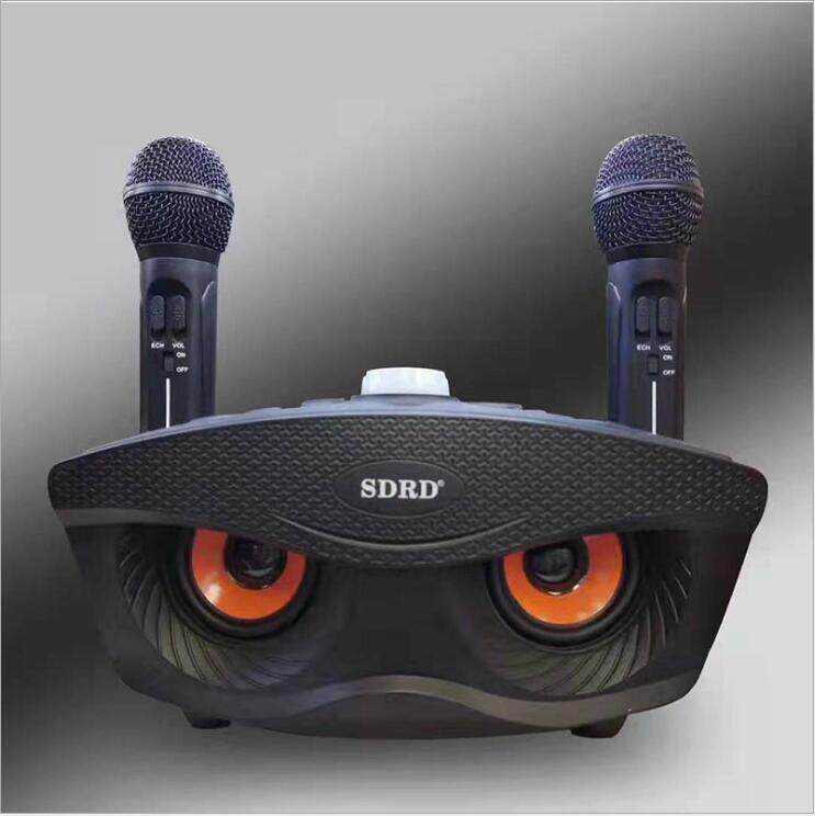 Bluetooth dual-mic karaoke machine sd306 owl speaker: the ultimate ...