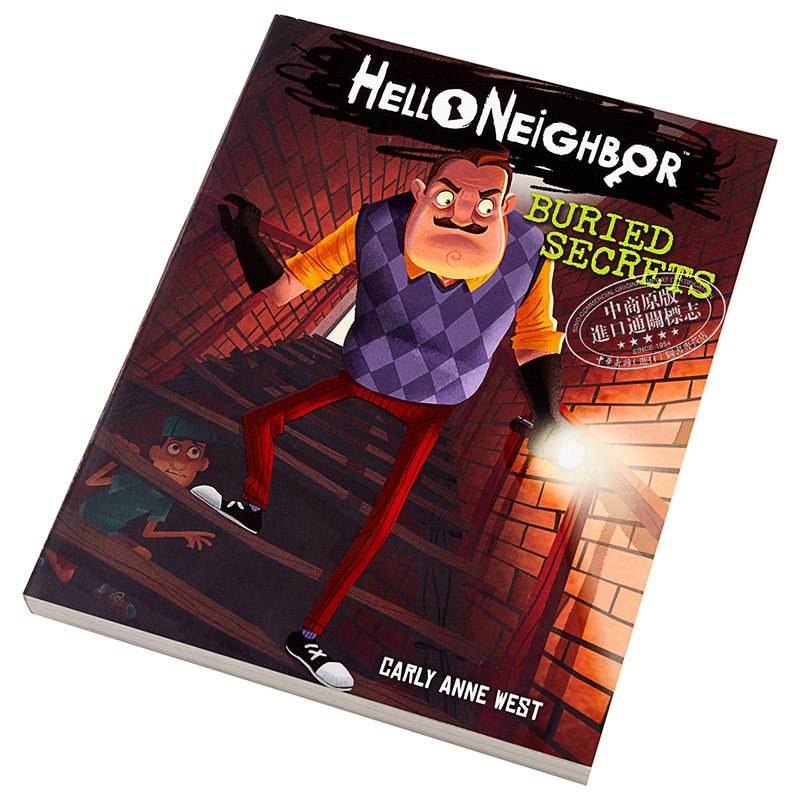 Hello Neighbor 03 Buried Secrets，埋藏的秘密有多恐怖？-娱乐时尚类原版书-淘宝好物网