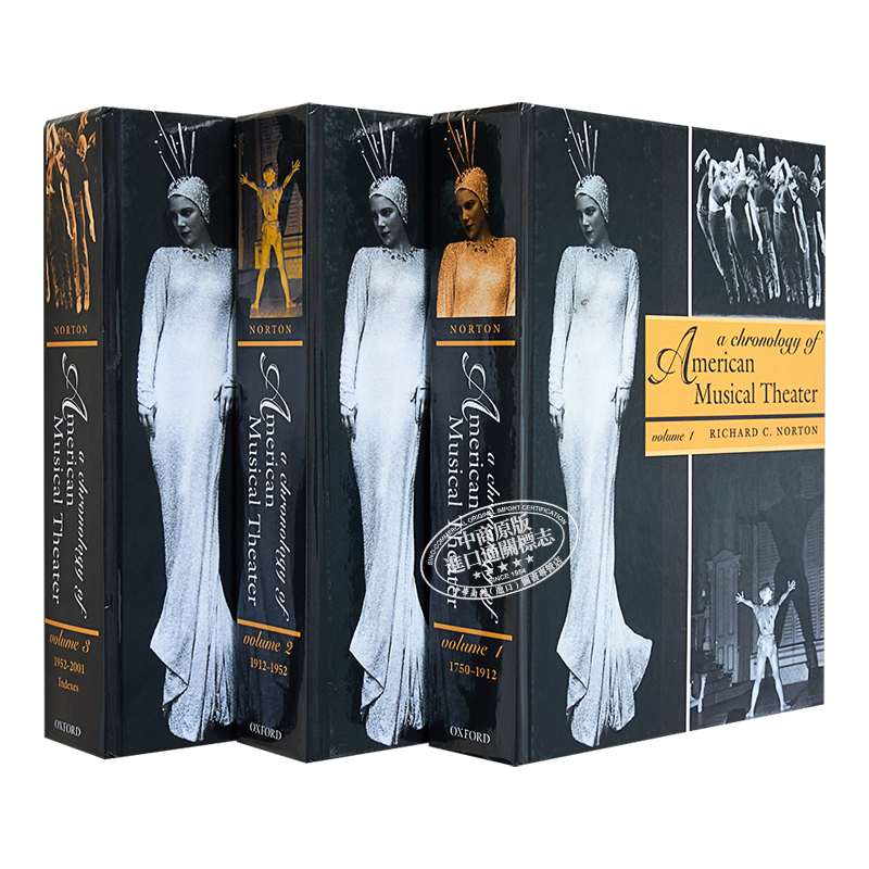 现货 A Chronology of American Musical Theater 进口艺术 美国音乐剧院年表 Oxford ...
