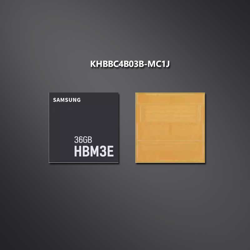 三星HBM3E KHBBC4B03B-MC1J 8.0Gbps,36GB,12Hi HBM内存颗粒评价 - 淘宝网