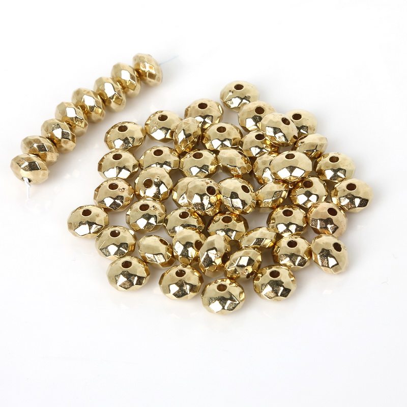 Buy 8mm Plastic wheel bead beads handmade diy bracelet material making ...