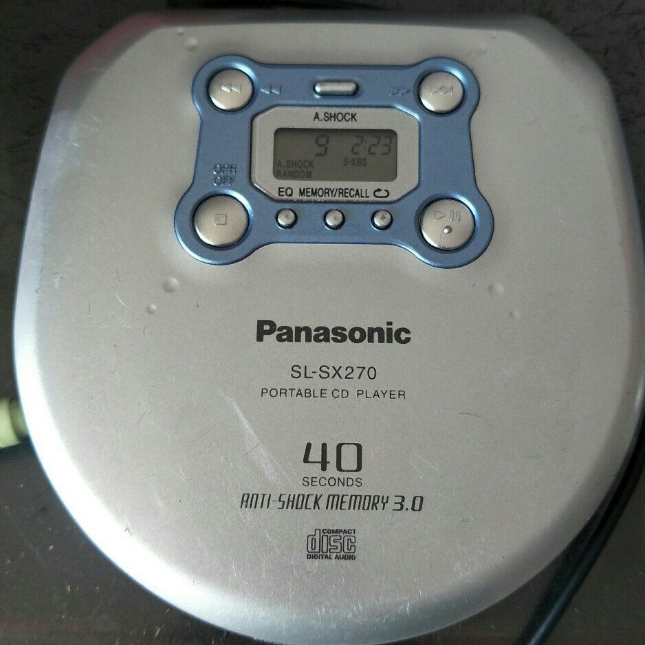 Panasonic Classic CD Player Walkman SL-CT590 SX220 CT490 SX240 Classic ...
