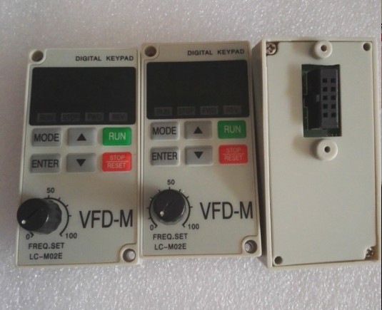 LC-M02E LC-M2E LC-MO2E台达变频面板VFD-M系列操作器显示面板旋