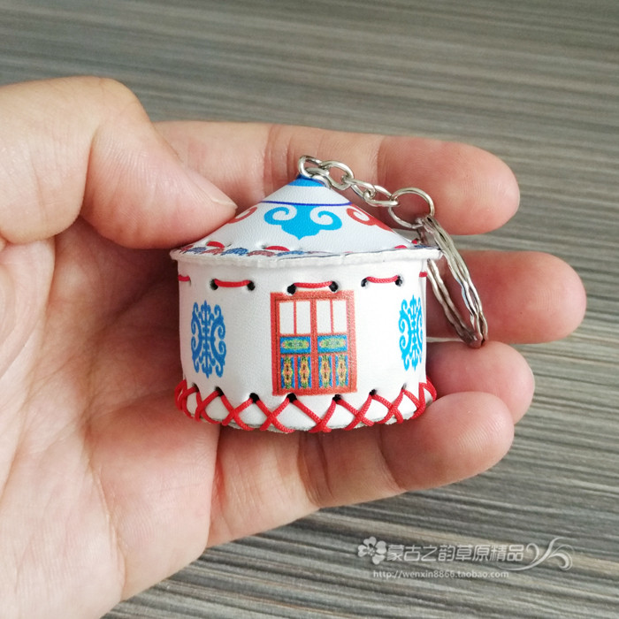 [USD 4.32] Inner Mongolia Crafts Travel Souvenirs Small Mongolian Bag ...
