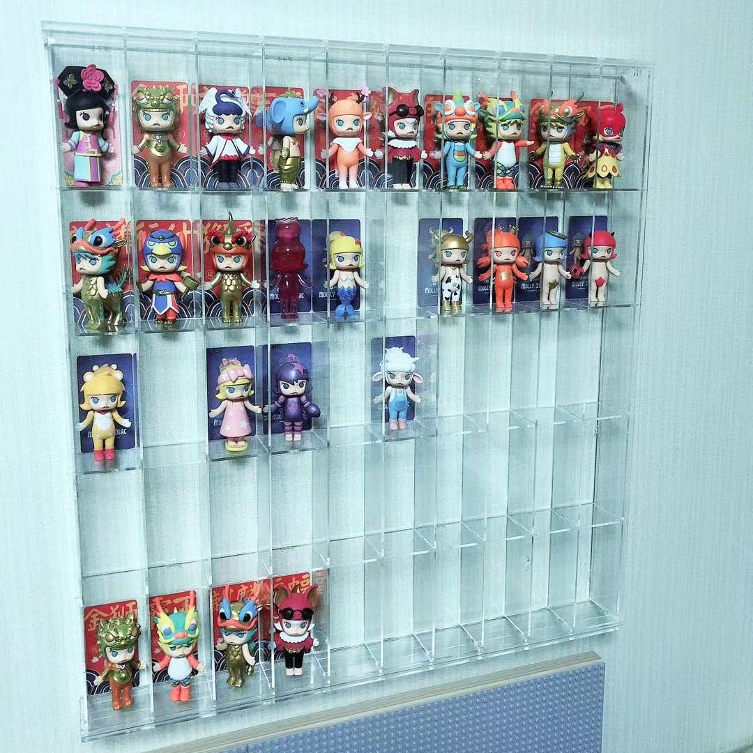 [USD 23.38] Acrylic Door Display Box Transparent Dust Box Anime ...