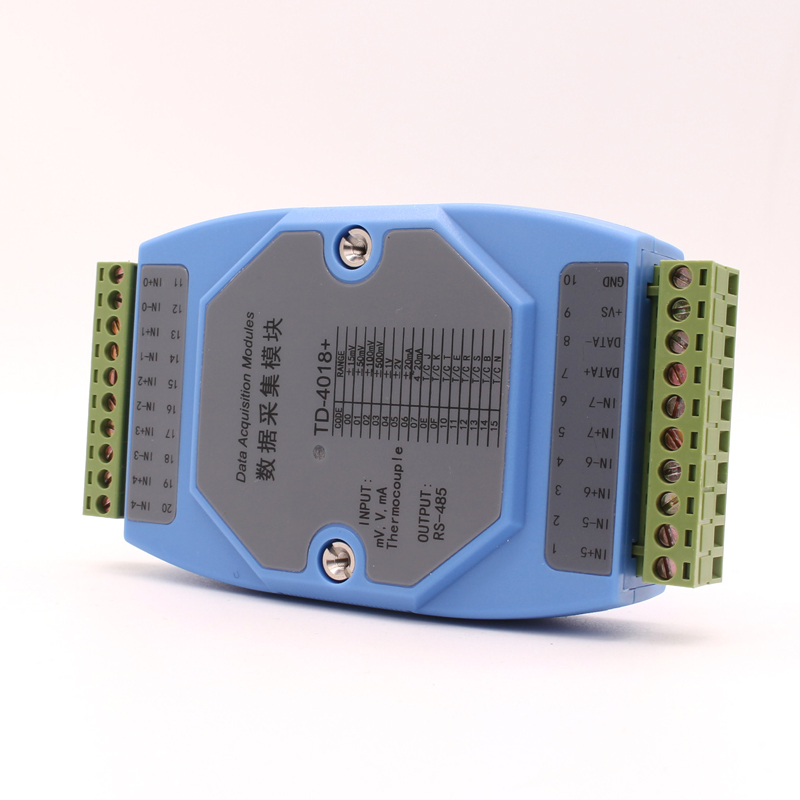 [USD 27.50] Thermocouple acquisition module temperature collector simulation input MODBUS ...