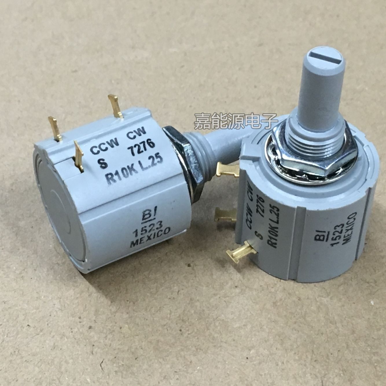 USA BI MEXICO CCW CWS 7276 R1K R2K R5K R10K R1000KL 25 potentiometer