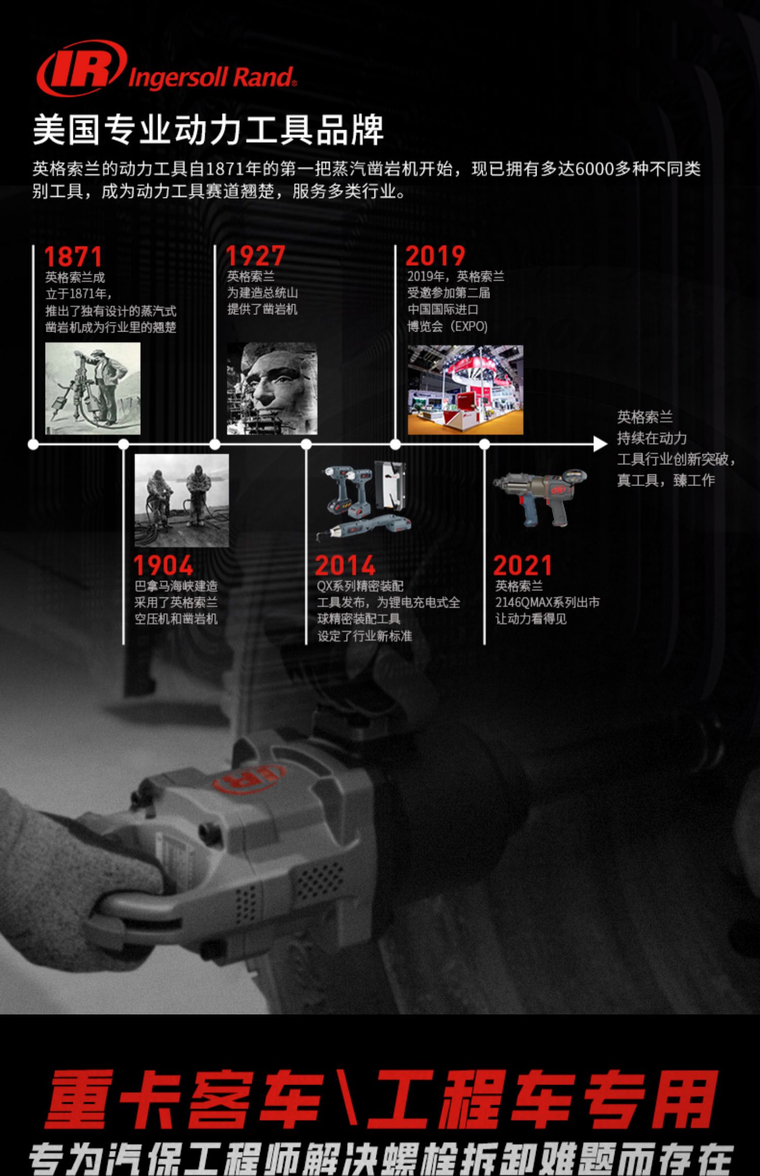 【正品】美国IR英格索兰E699-8车载大扭力风炮汽修气动扳手6998G-阿里巴巴