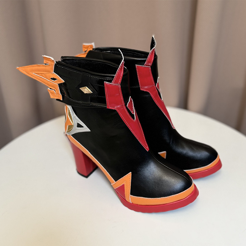 Genshin impact fire country nata fire god mawika cosplay shoes and ...