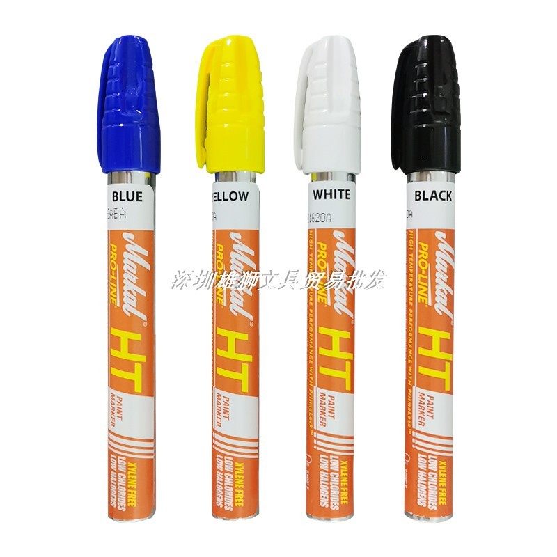 美國進口Markal Pro-Line HT耐高溫工業油漆記號筆1000度不褪色-Taobao