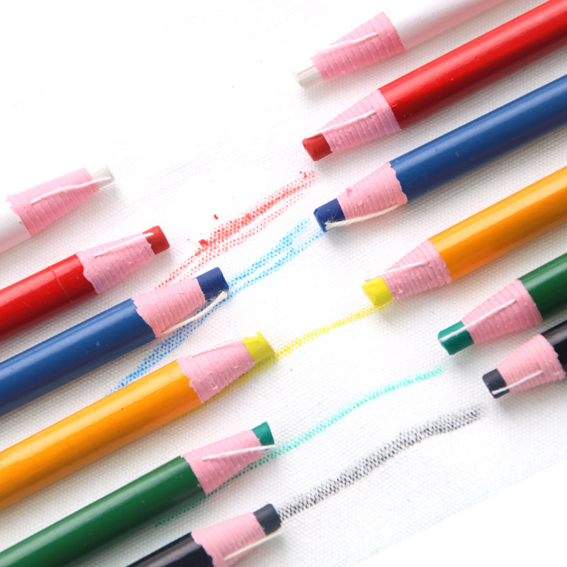 Colored tailor's chalk with a pull cord – no sharpening needed! even ...