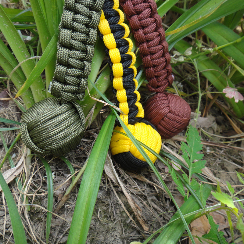 [USD 8.88] Parachute Rope Defense Ball Outdoor Emergency Rope Self ...